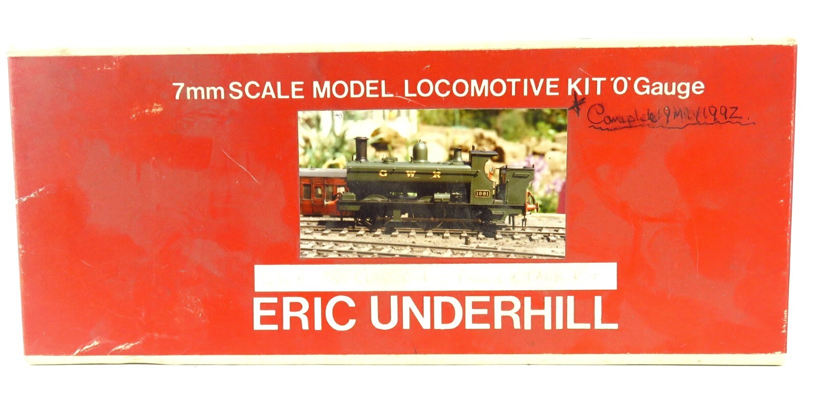 Eric Underhill 0-6-0 Pannier Tank Kit built Completed in Box - O Gauge ...