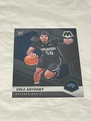 2020-21 Panini Mosaic Cole Anthony RC #207 Rookie Base Card Orlando ...