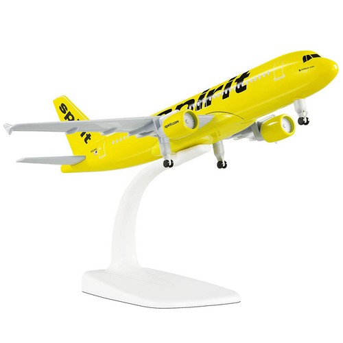 1/300 US Spirit A320 Model Plane Alloy Simulation Airplane Aircraft ...