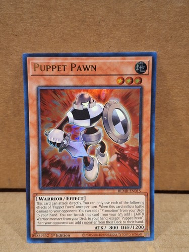 Puppet Pawn - BLMR-EN015 - Ultra Rare Yugioh! Holo Foil Nice! | eBay