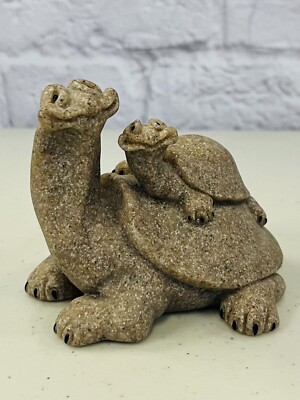 Quarry Critters Tory & Taz Turtles Second Nature Design Figurine 2000 ...