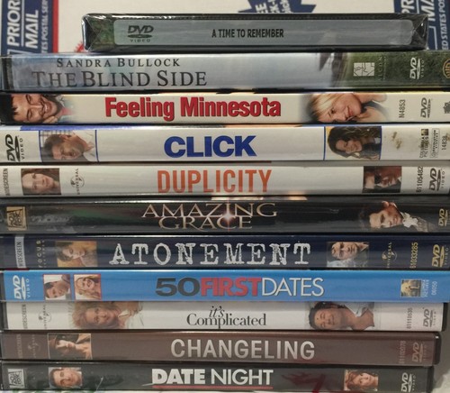 Lot of 11 DVDs Wahlburg, Carell, Adam Sandler, Rob Schneider ...