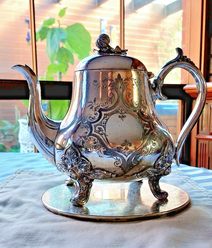 Antique Silver Plate James Dixon & Sons, Sheffield, EPBM Teapot, Circa ...
