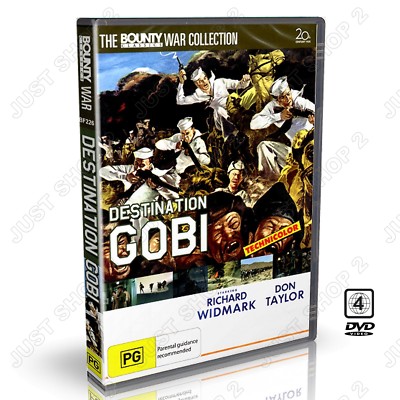 Destination Gobi DVD : (1953) Richard Widmark / Don Taylor : Movie ...