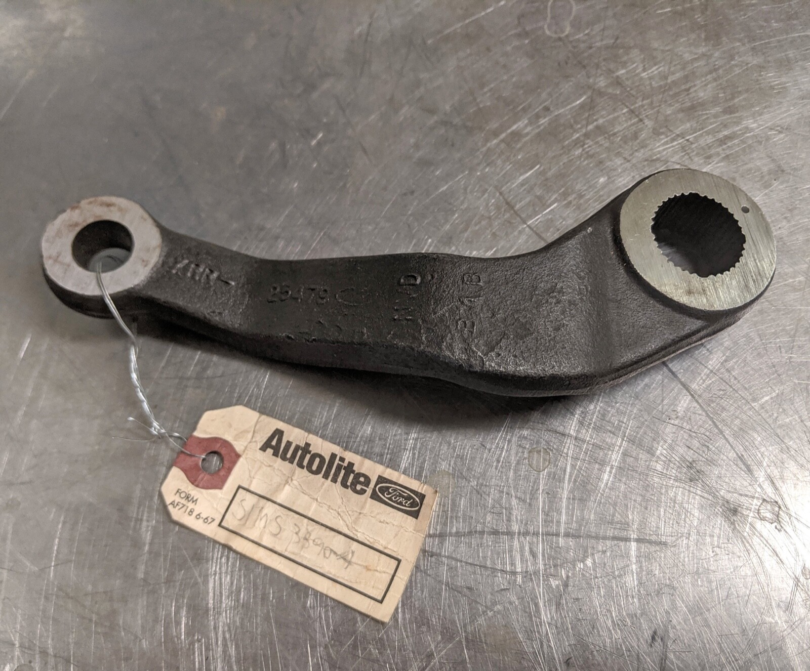 NOS 65 66 Shelby GT350 Pitman Arm XRR Assembly Line Original Show ...