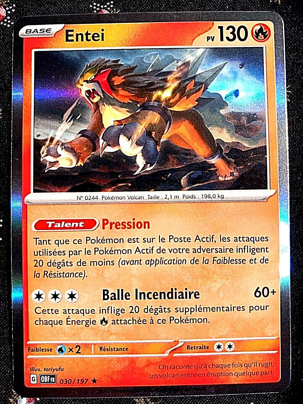 EV03 FLAMMES OBSIDIENNES cartes POKEMON à l'unité FR | eBay