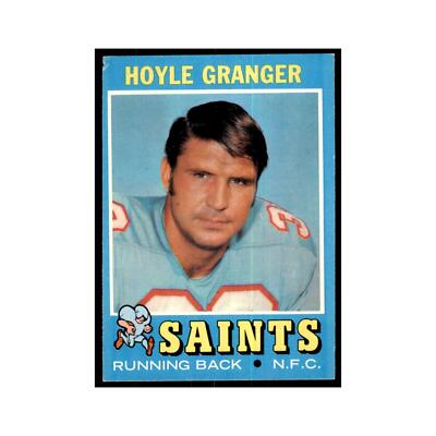1971 Topps Hoyle Granger Football Cards #198 | eBay