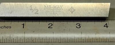 1/2 X 4 " MO MAX CLEVELAND SQUARE LATHE/MACHINIST CUTTING TOOL/BIT FREE ...