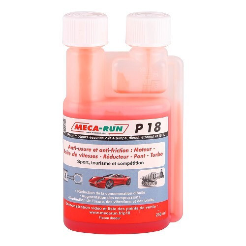 MECARUN P18 anti-usure et anti-friction - traitement huile 250ml ...