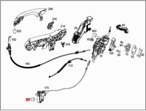 Genuine Mercedes Coupling Housing W222 V222 X222 R231 S205 W166 ...