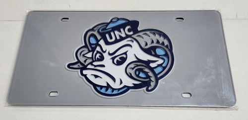 North Carolina Tar Heels NCAA Gray with Mascot Wincraft Laser Tag ...
