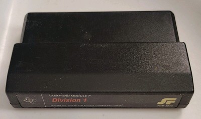 TI/99-4A Division 1 Game Cartridge Cart Untested TI Texas Instruments ...
