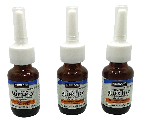 ️🔥Kirkland Aller-Flo Nasal Spray Fluticasone Flonase Allergy Relief 15 ...