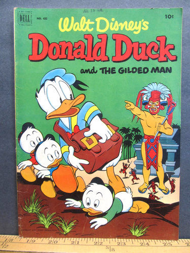 Donald Duck and the Gilded Man comic book #422, 1952 Walt Disney | eBay