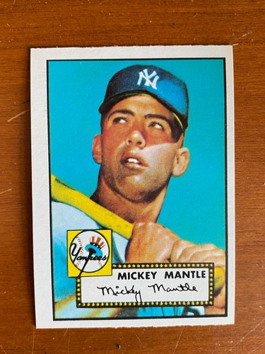 1952 Topps Reprint Complete Set - Mantle Mays Jackie Robinson | eBay