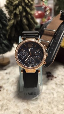 Guess Evening Moonlight- Womans Steel Face Watch With Calendar | eBay