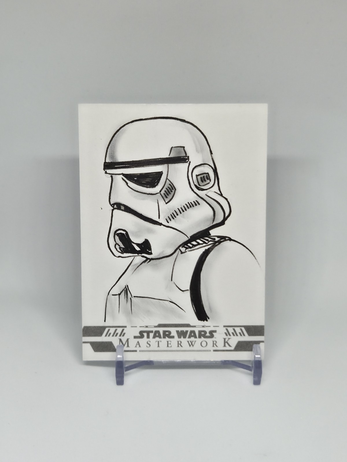 2024 Topps Star Wars Masterwork Stormtrooper 1/1 Sketch Neil Camera | eBay