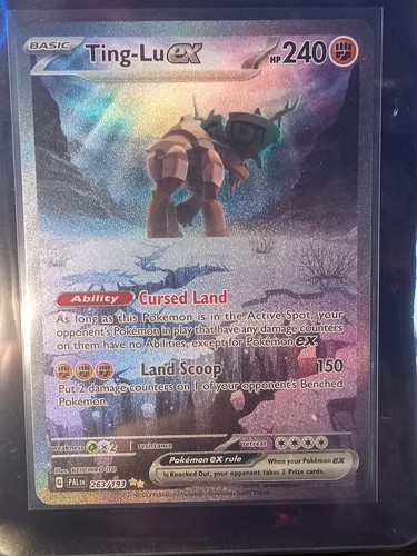 Ting-Lu ex 263/193 Paldea Evolved Special Full Art Illustration Pokemon ...