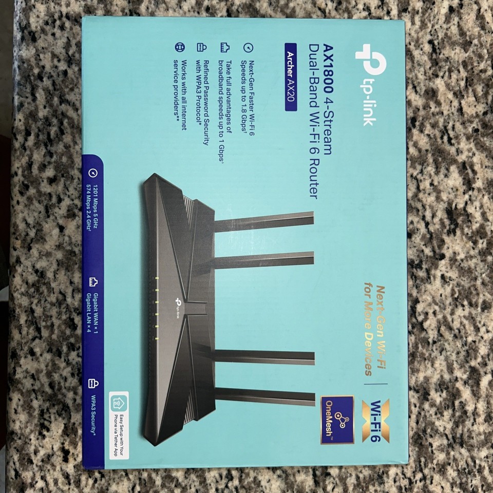 TP-Link Archer AX1450 WiFi 6 Router - High-Speed Dual-Band NEW | eBay