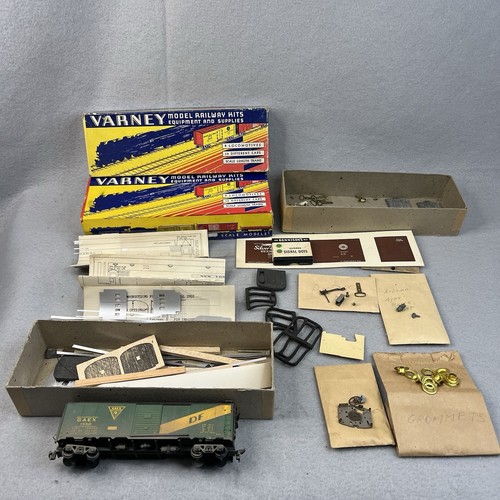 Ho Scale Varney Assorted Lot Of Parts And Box Car | eBay