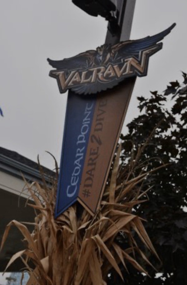 Cedar Point Valravn Heavy Duty Signage | eBay