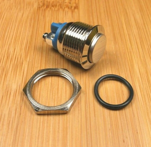 BBT Waterproof Stainless Steel Momentary 12 volt Push Button Switch | eBay