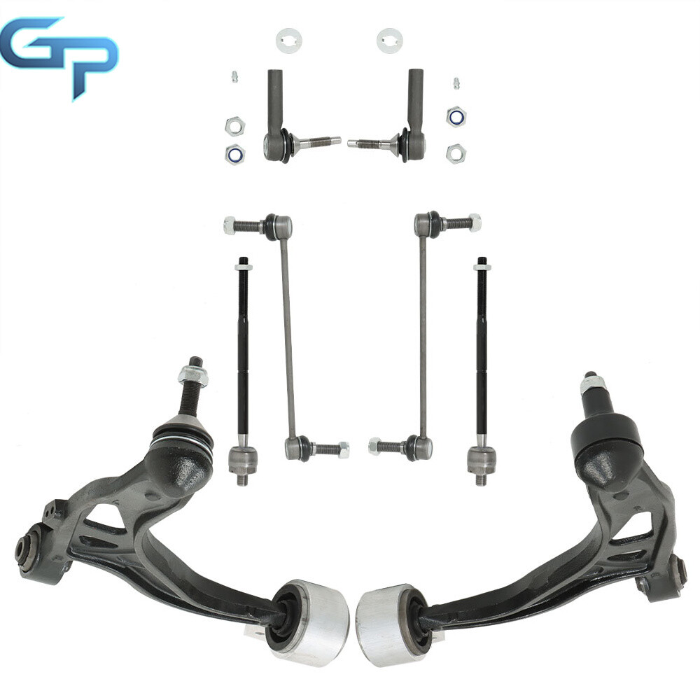 8PC For 2010-2012 Ford Flex Taurus Lincoln MKS MKT Control Arm and Sway ...