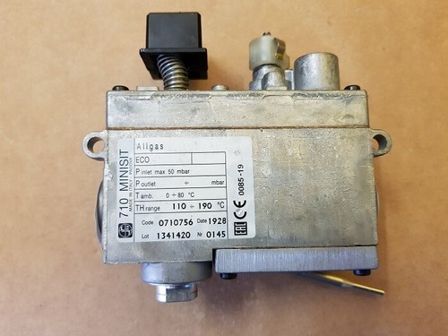 Gas Valve SIT Minisit Fryer Bulb 0 1/4in 110-190 Degrees 0710756 0.710. ...