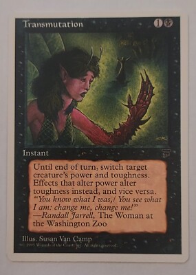 [NM] Transmutation Magic: The Gathering | eBay Australia