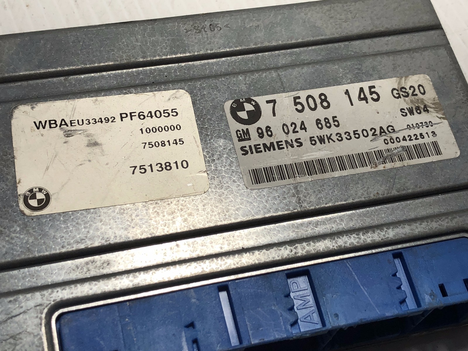 2000 2001 BMW 525i Transmission Control Module TCM TCU Unit P/N ...