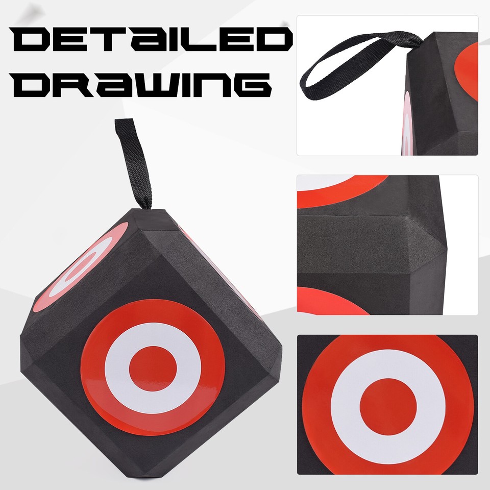 Archery Target Cube Eva Foam Training 6 Sides Square for Recurve ...