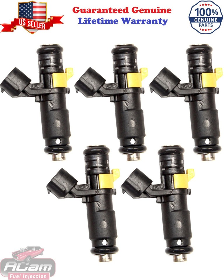 07K906031B Fuel Injectors Set Genuine OEM VW Beetle Jetta Rabbit 2.5L ...