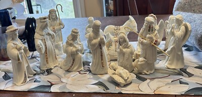 Lenox China Jewels Nativity set 16 Pieces | eBay