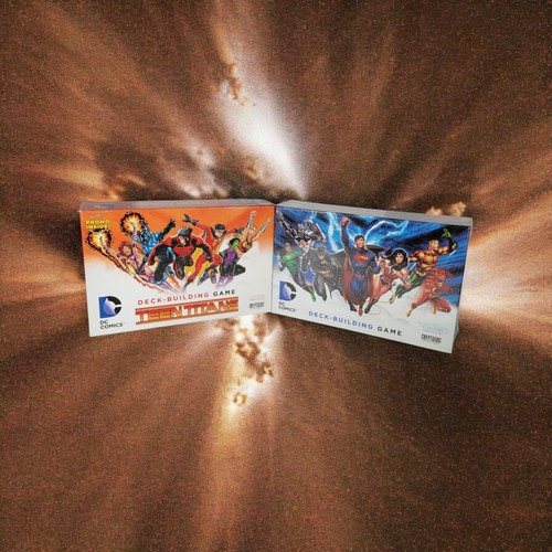 Cryptozoic Entertainment DC Comics Deck-Building Game COMPLETE + Teen ...