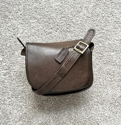 Coach Vintage Bonnie Cashin Pre Creed Metal Tag Hippie Flap Saddle ...