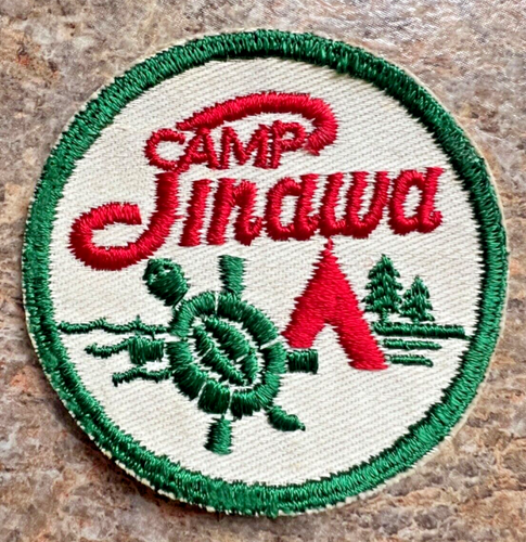 BSA Camp Sinawa Patch Boy Scouts. Waumegesako Council Wisconsin | eBay