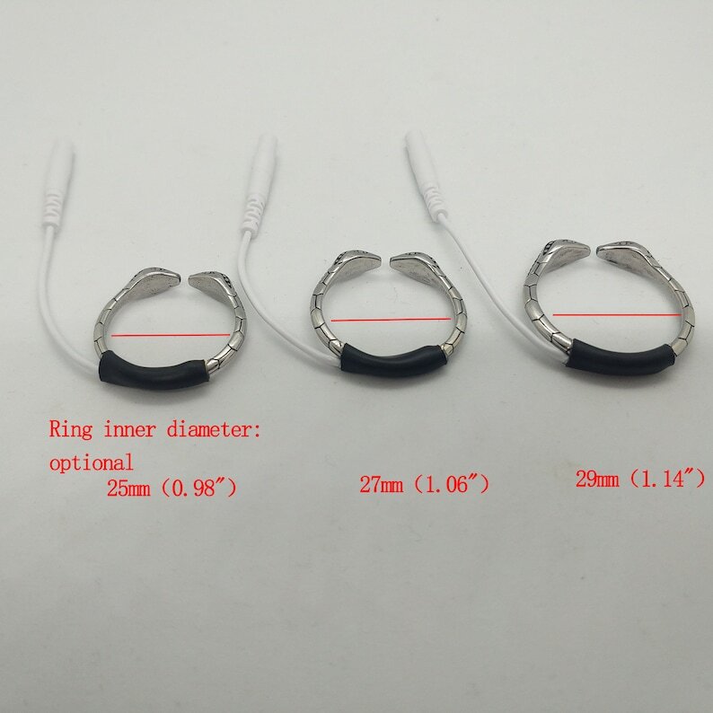 Shock E Stim Cock Ring Penis Head Monopolar Rings DIY Accessories | eBay