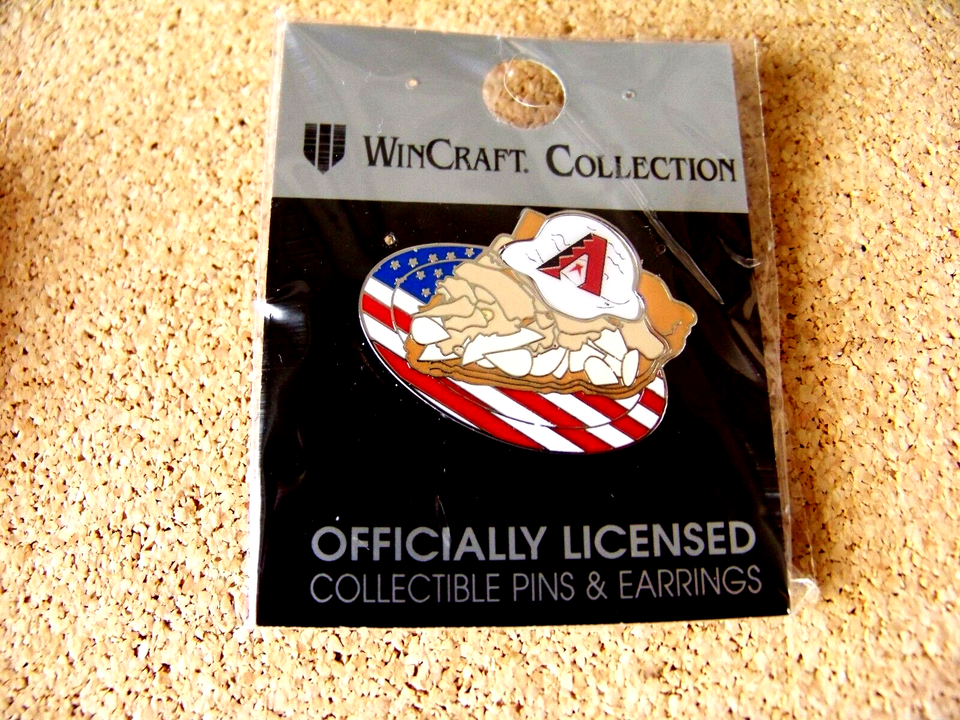 Arizona Diamondbacks A logo Apple Pie ala mode on American Flag lapel ...