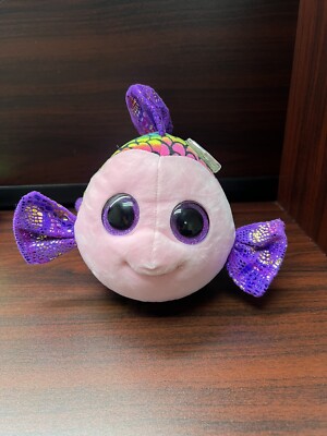 Ty Beanie Boo 'Flippy' the Rainbow Fish (Medium 9 inch) | eBay