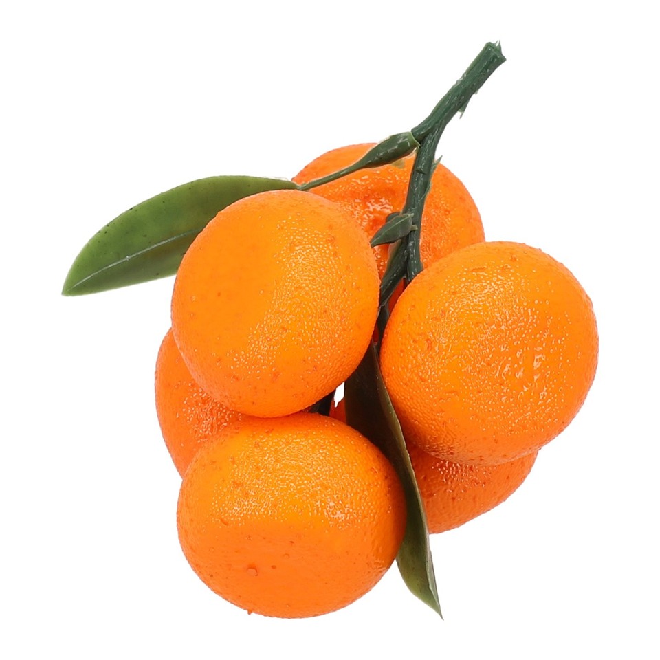 Artificial Tangerine Lifelike Orange Fruits Kitchen Dining Fake Food ...