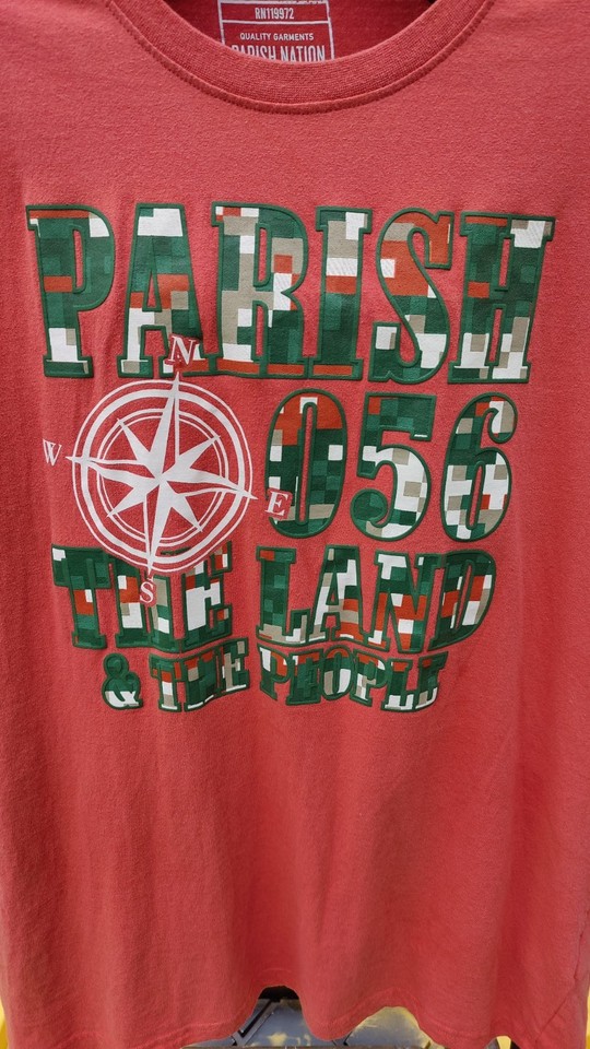 PARISH NATION 056 The Land & The People Short Sleeve (Men's T-Shirt 2X ...