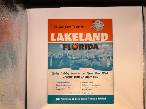 1959 Detroit Tigers Yearbook-Beautiful Condition/See Photos | eBay