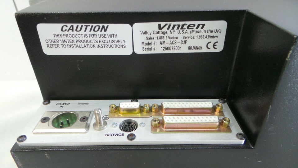Vinten Radamec AutoCam AM-ACS-SJP Dual Joystick VRC Control Panel ...