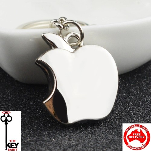 Apple Iphone Ipad Iwatch Silver Keyring Keychain - Limited Quantity's ...