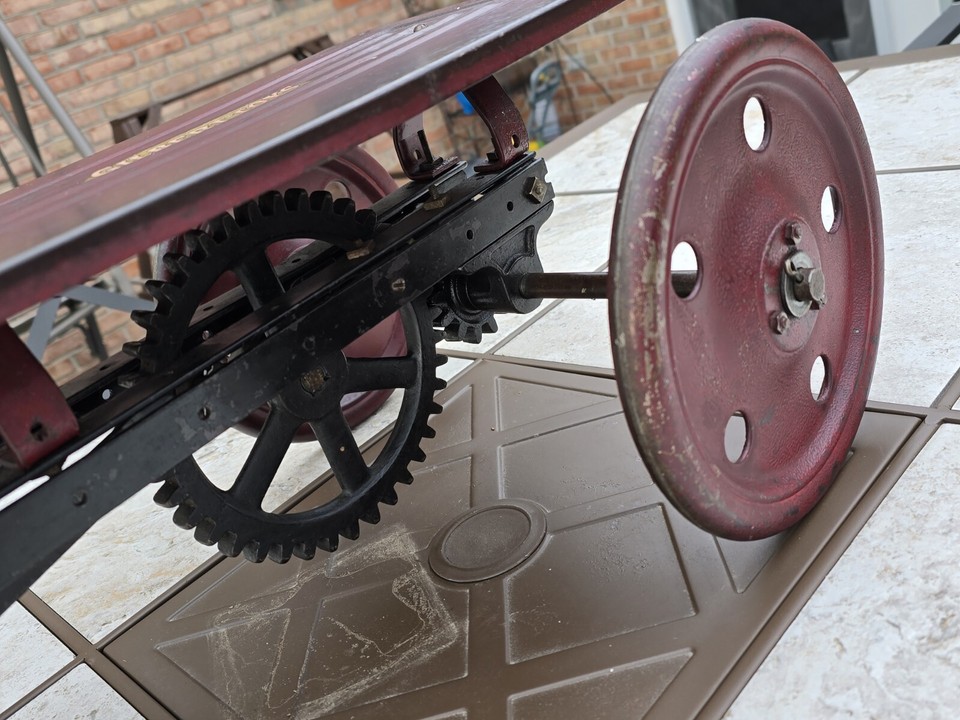 1920s Gilbert New Wheel Toy Extremely Rare! Erector set Irish Mail Cart ...