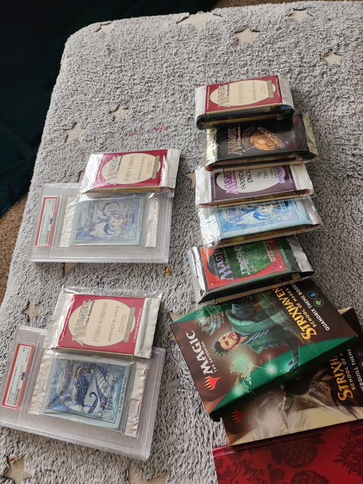 Updated Magic the Gathering vintage modern collection cards + sealed ...