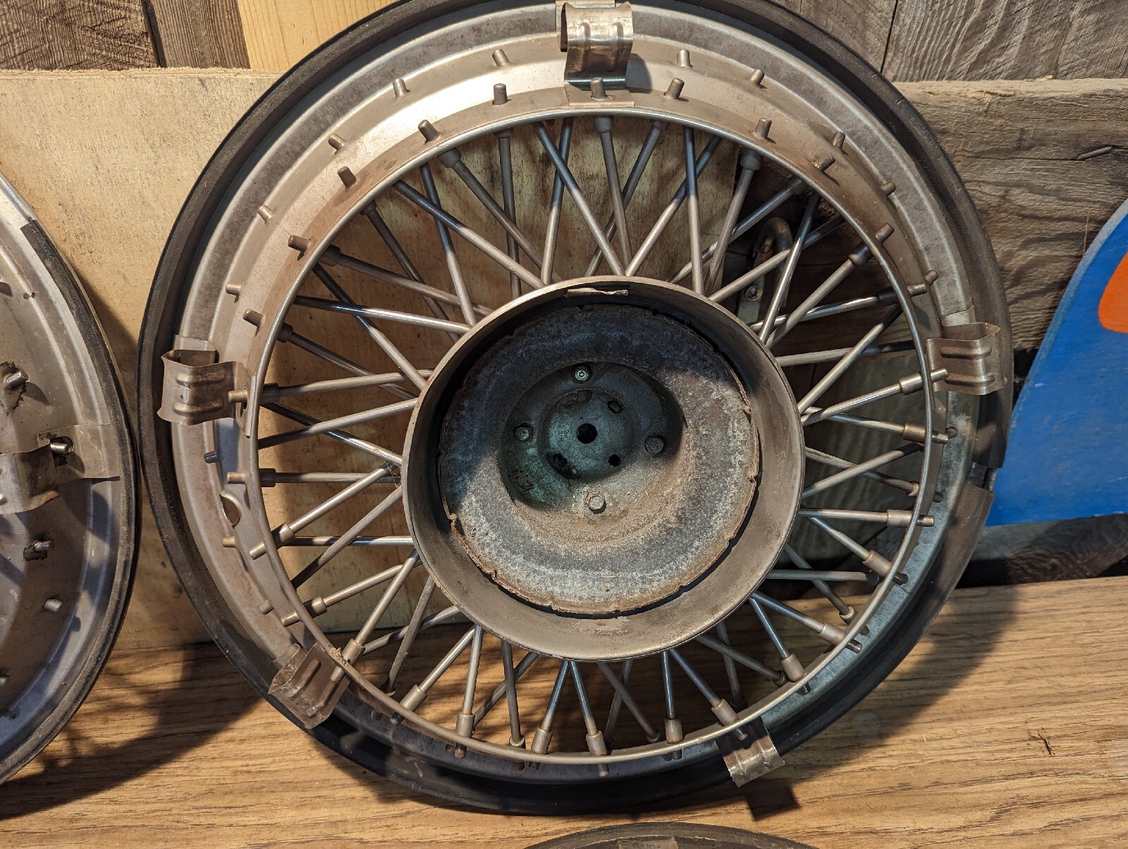 1975-1996 Chevy Caprice Impala 15" Wire Spoke Hubcap Hub Cap Set 4 ...