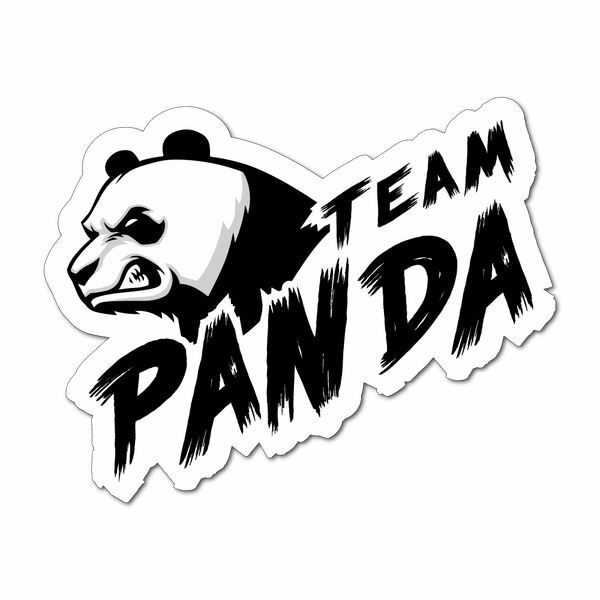Team Panda Logo Panda Gamers Esport Mascot Logo Stock Vector Image