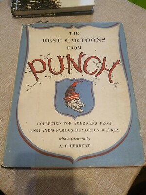 The Best Cartoons From Punch- England's Famous Humorous Weekly 1952 1st ...