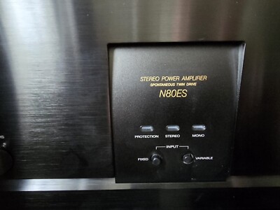 Sony TA-N80ES , Stereo /mono Power amp. Made in Japan, Black. | eBay